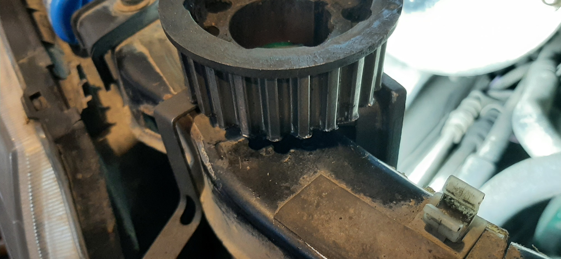 ТО 450 тыщ. часть2. ГРМ 4d56, Л200 3 поколение. — Mitsubishi L200 (3G ...