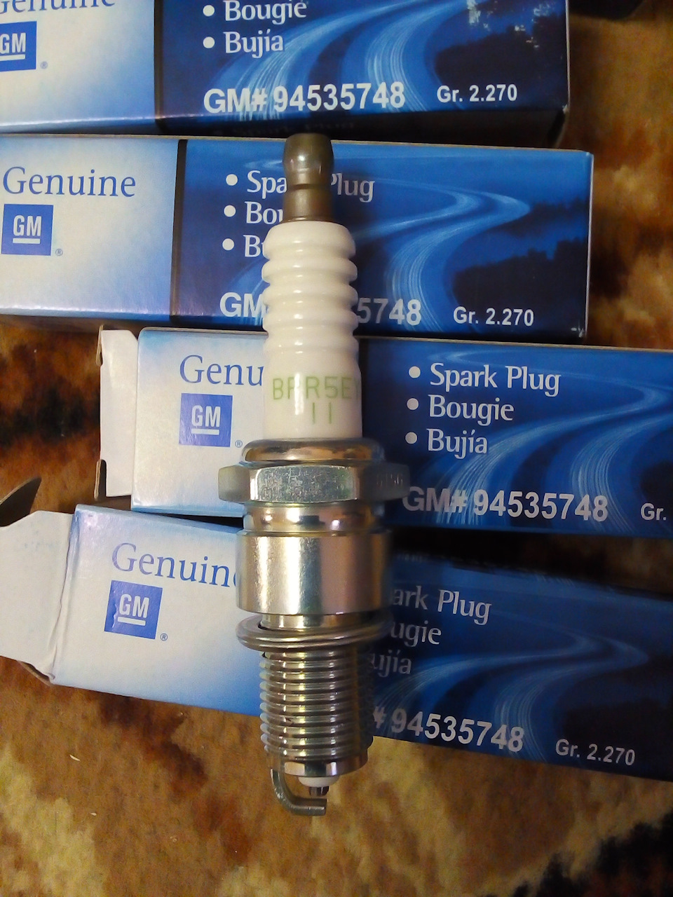 94535748 Свеча зажигания GM | Запчасти на DRIVE2