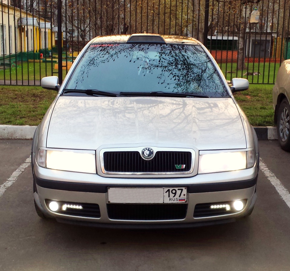 Доп. туманки — Skoda Octavia A4 Mk1, 1,6 л, 2003 года | тюнинг | DRIVE2