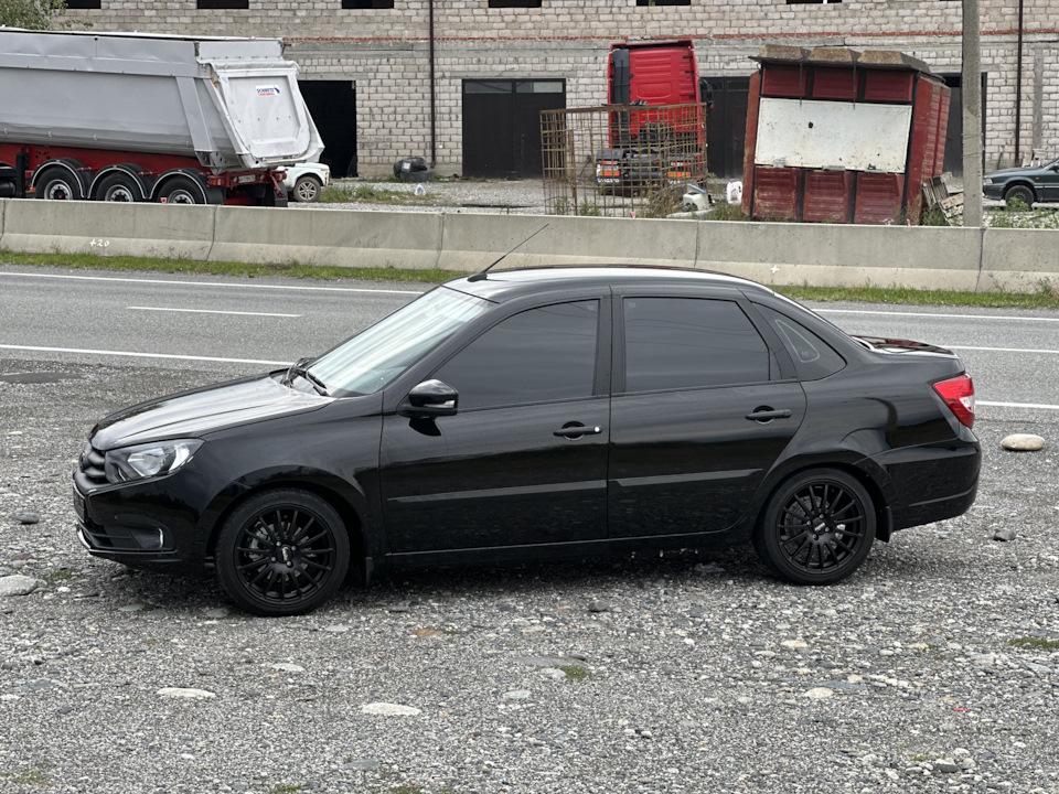 Запись — 11. КолесЫ — Lada Гранта (2G) FL, 1,6 л, 2023 года | просто ...