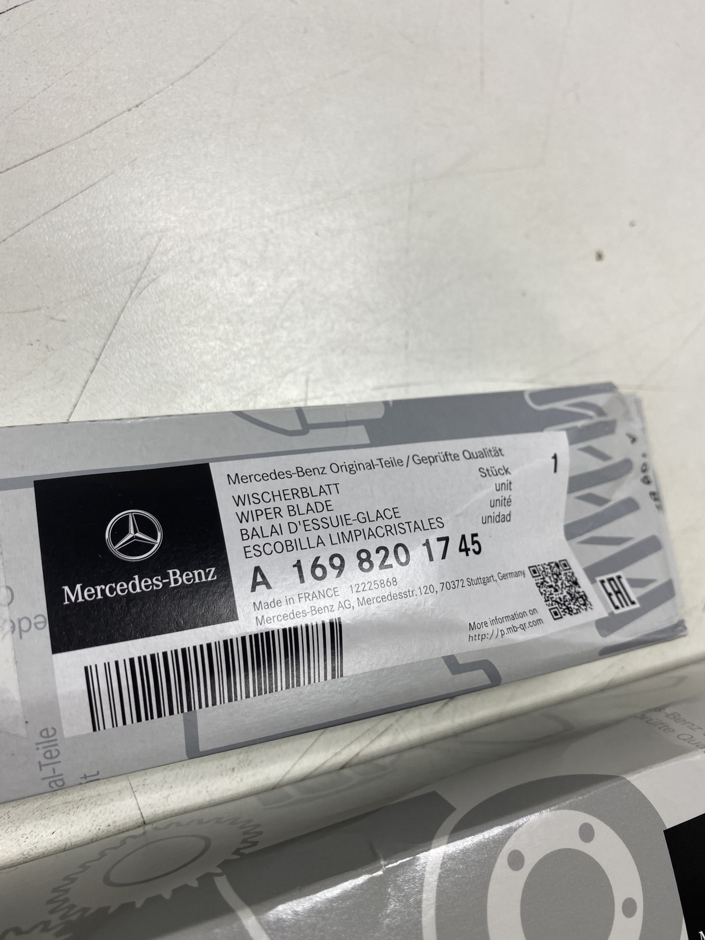 Замена дворников/Оригинал — Mercedes-Benz M-Class (W166), 3 л, 2014 ...