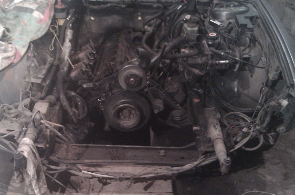 Вскрытие мотора M30B30 — BMW 7 series (E32), 3,5 л, 1991 года | другое ...