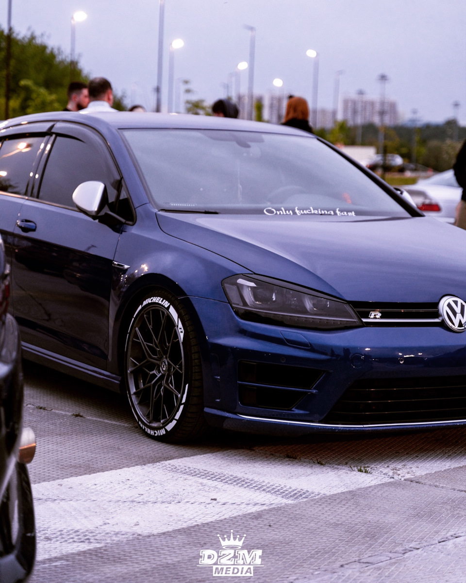 Красоты в ленту — Volkswagen Golf R Mk7, 2 л, 2015 года | фотография ...