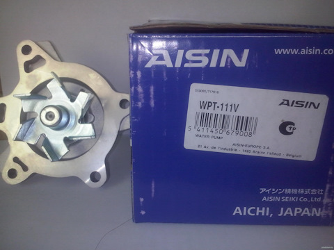 WPT111V Помпа водяная AISIN | Запчасти на DRIVE2