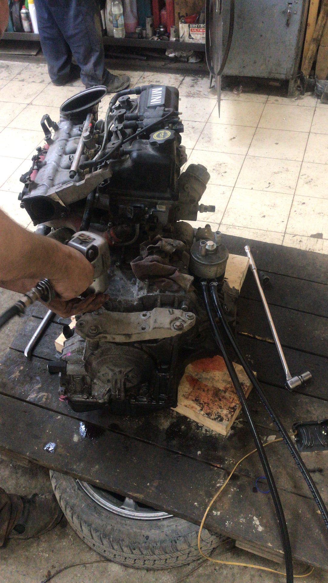 Замена акпп — MINI Cooper S Mk I, 1,6 л, 2006 года | визит на сервис ...