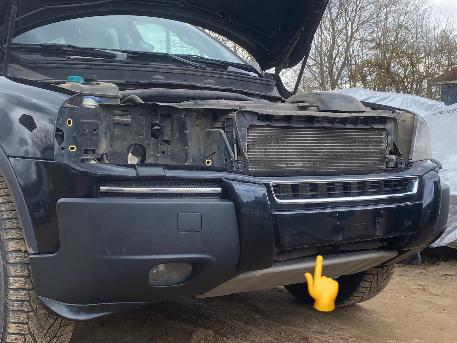 Частная практика: Ремонт XC90 после ДТП, без покраски. — DRIVE2