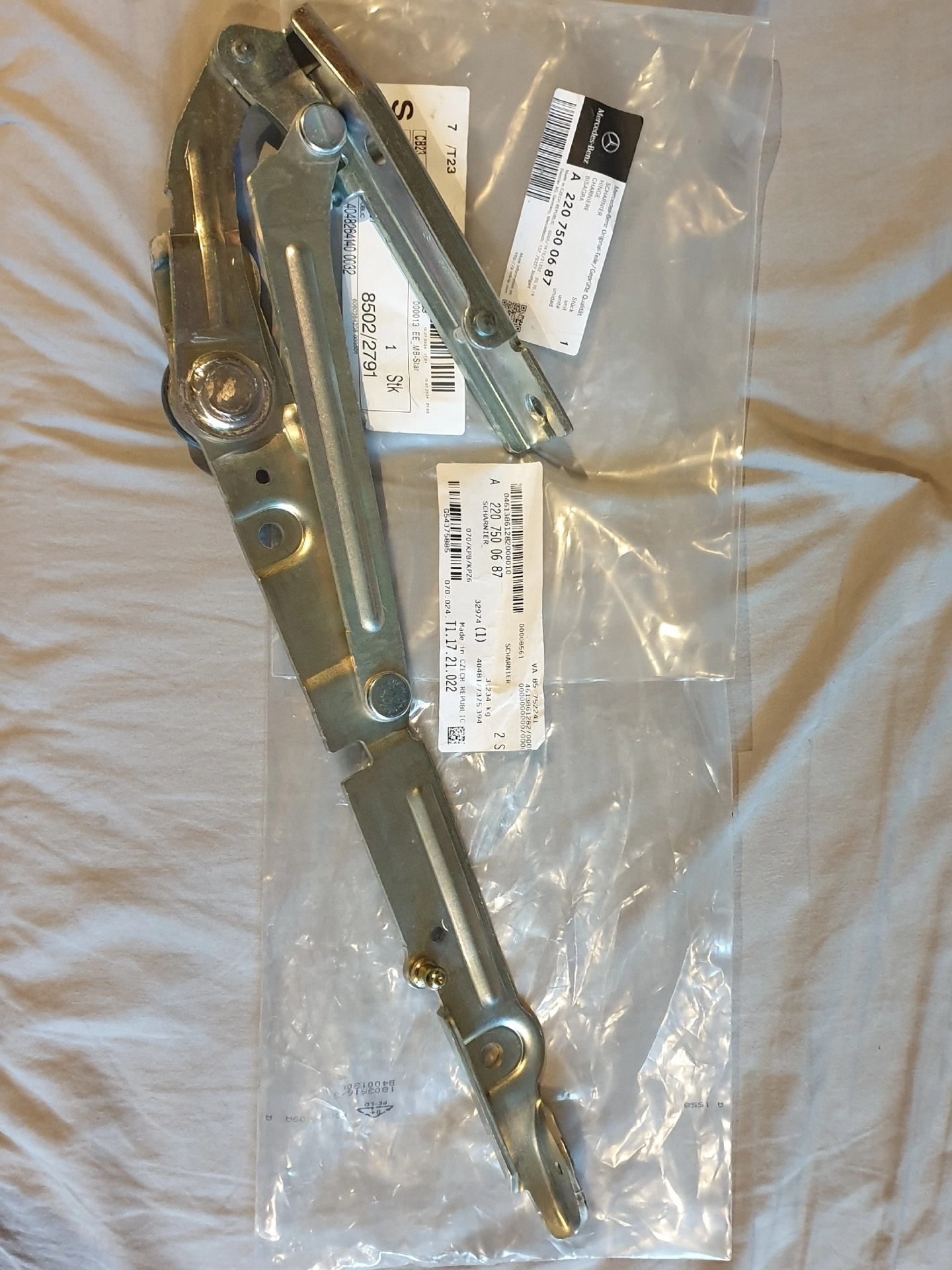 Карты дверей. По правому борту. — Mercedes-Benz S-Class (W220), 5 л ...