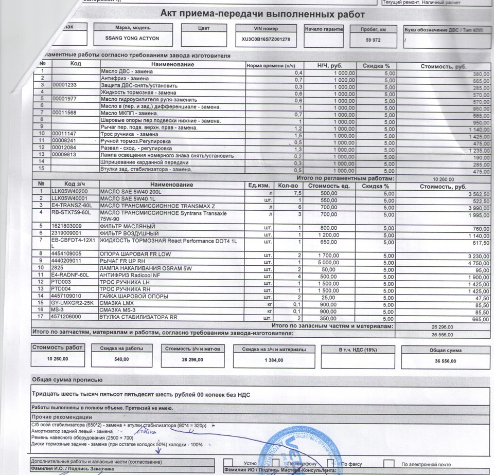 4440209011 Верхний рычаг правый SSANG YONG | Запчасти на DRIVE2
