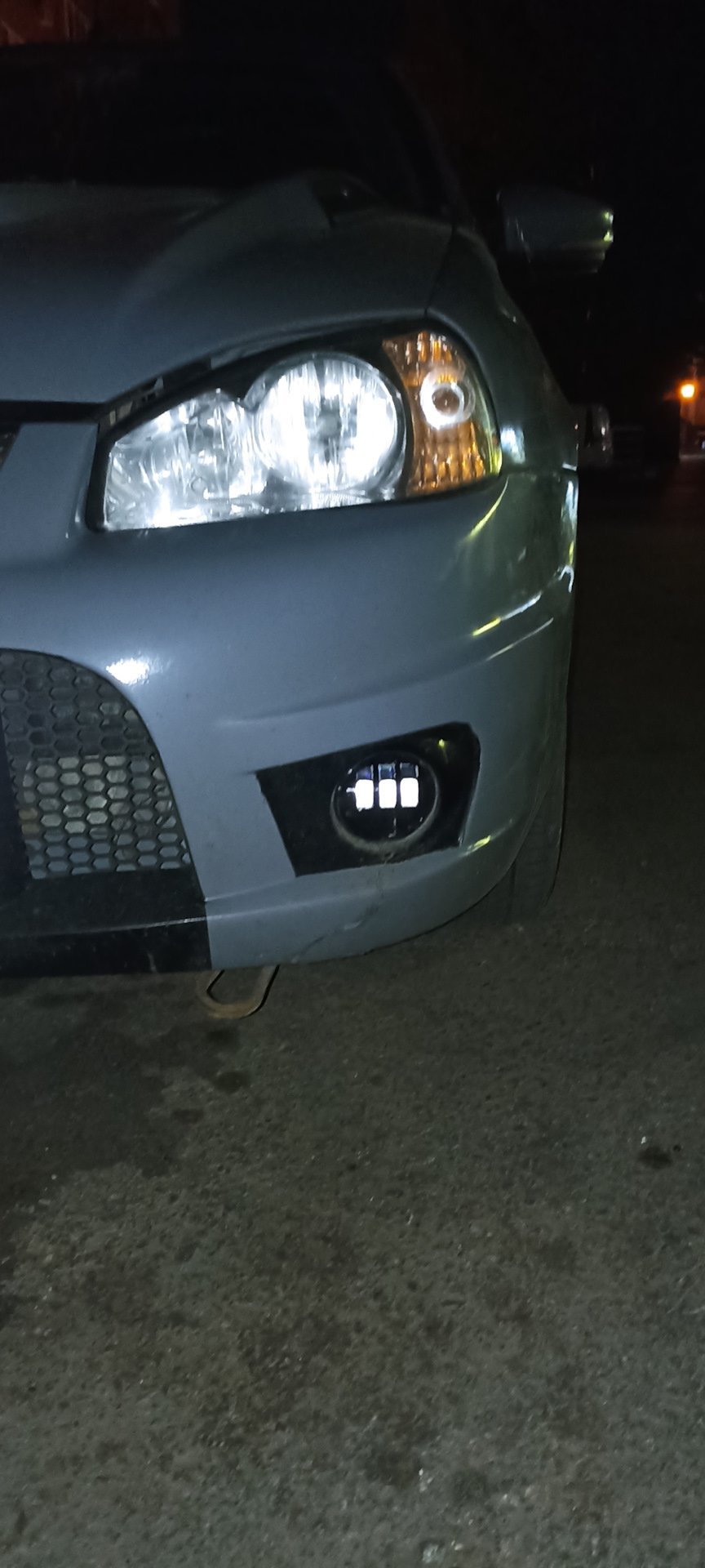 Противотуманные фары led 30w — Lada Калина хэтчбек, 1,5 л, 2008 года ...