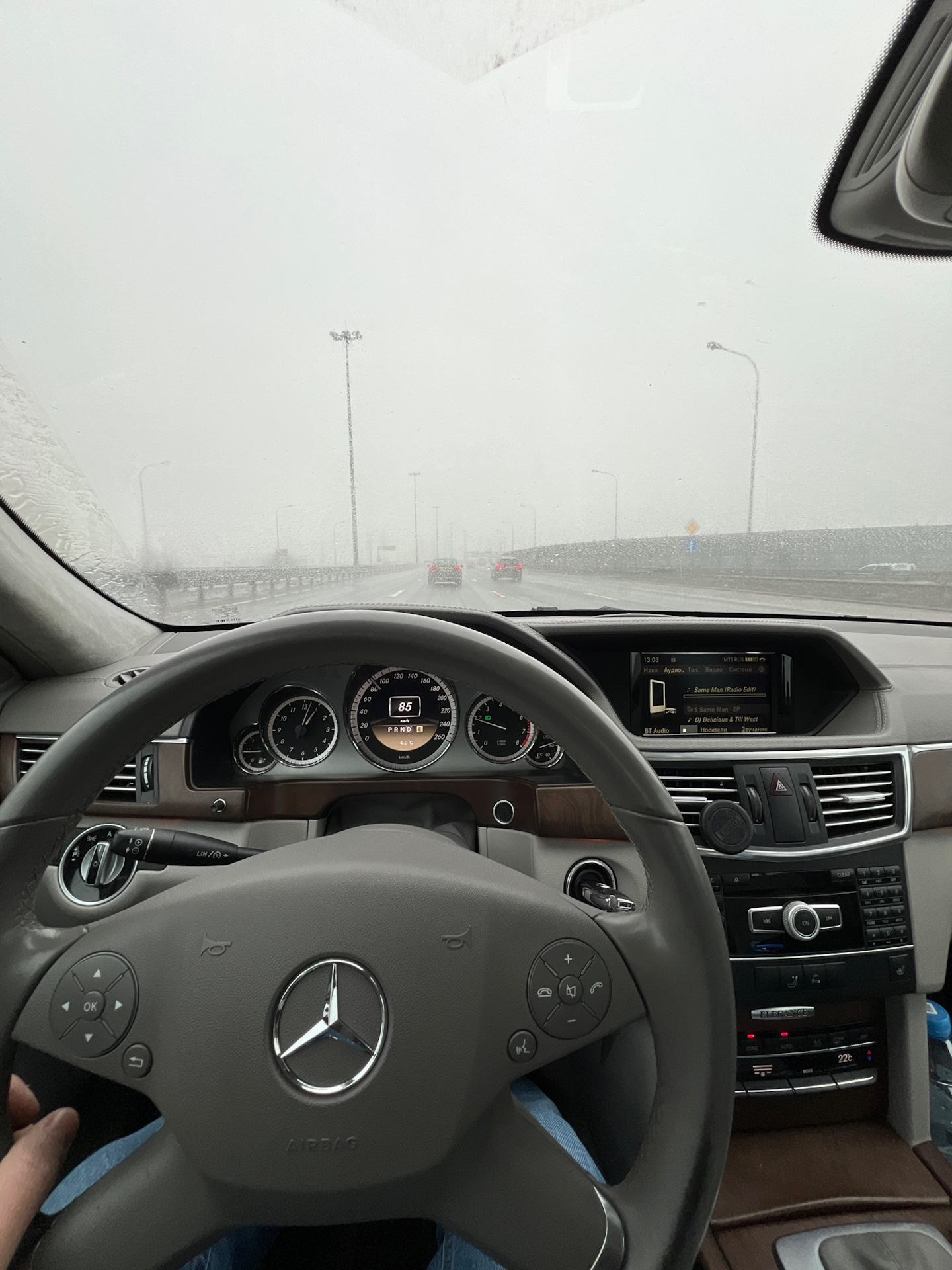 Audio20 NTG 4.0 на Command NTG 4.5 — Mercedes-Benz E-Class (W212), 2 л ...