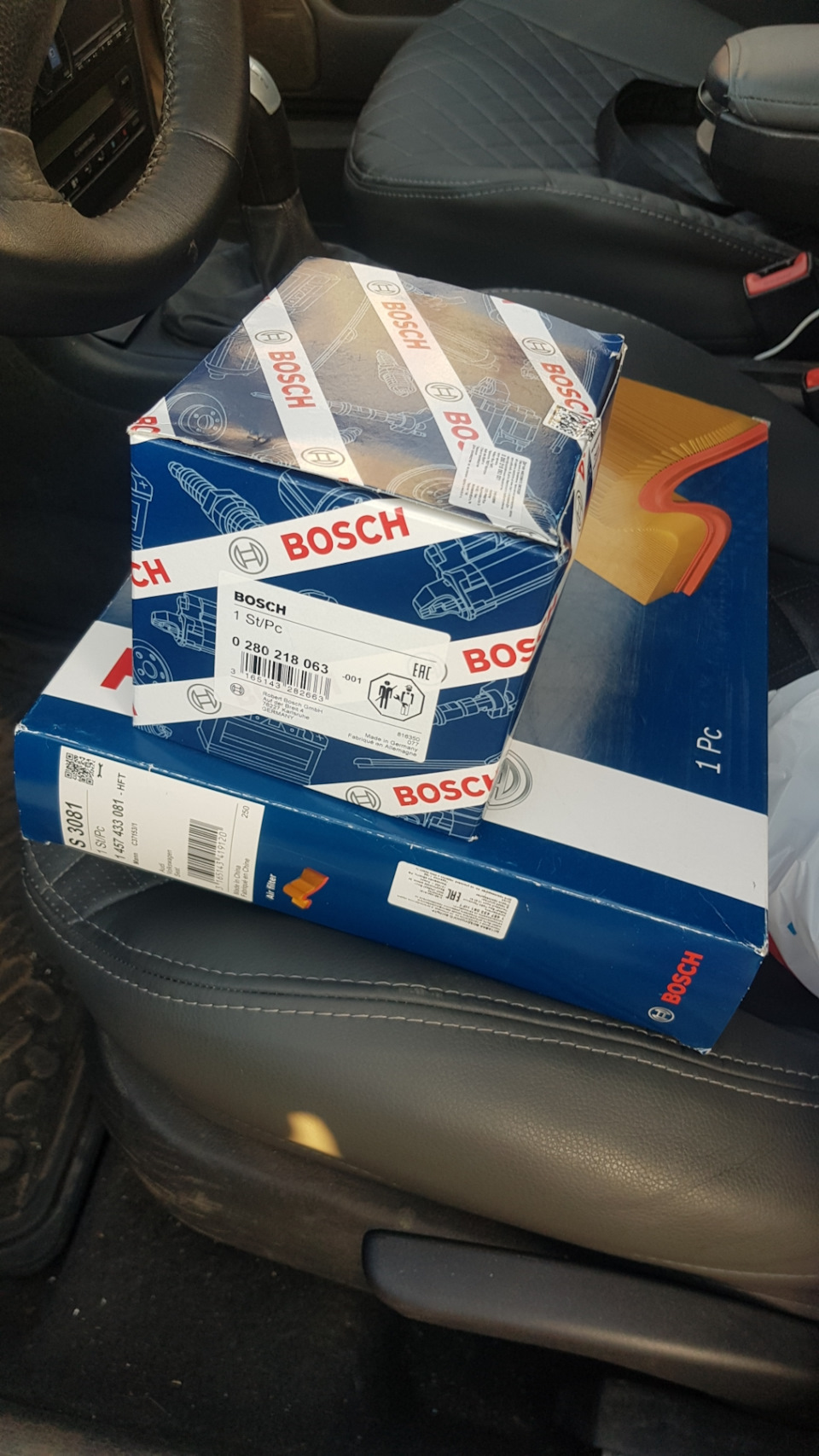 0280218063 Датчик массового расхода воздуха BOSCH | Запчасти на DRIVE2