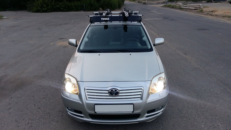 Thule 871 (Replica) — Toyota Avensis II, 1,8 л, 2004 года | аксессуары ...