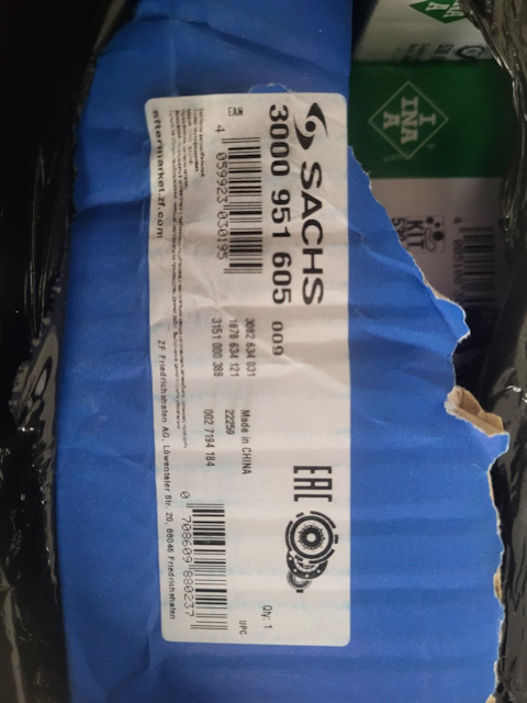 3151000388 Выжимной подшипник SACHS | Запчасти на DRIVE2