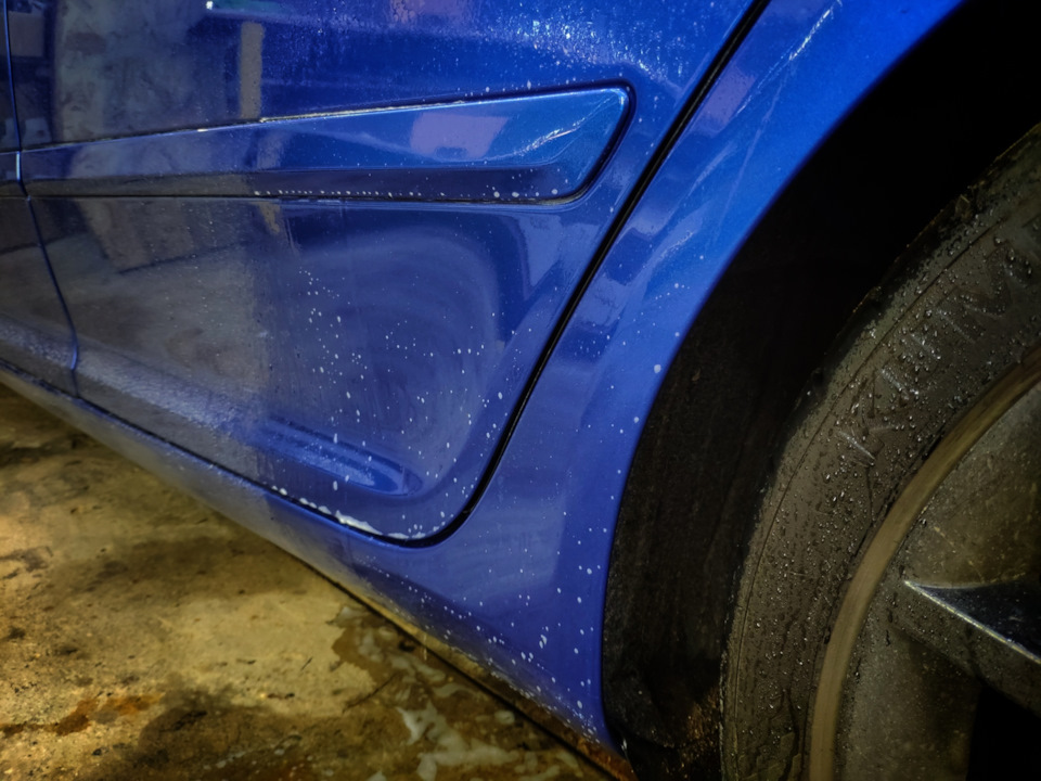 Замена антигравийной пленки — Skoda Octavia RS A5 Mk2, 2 л, 2012 года ...