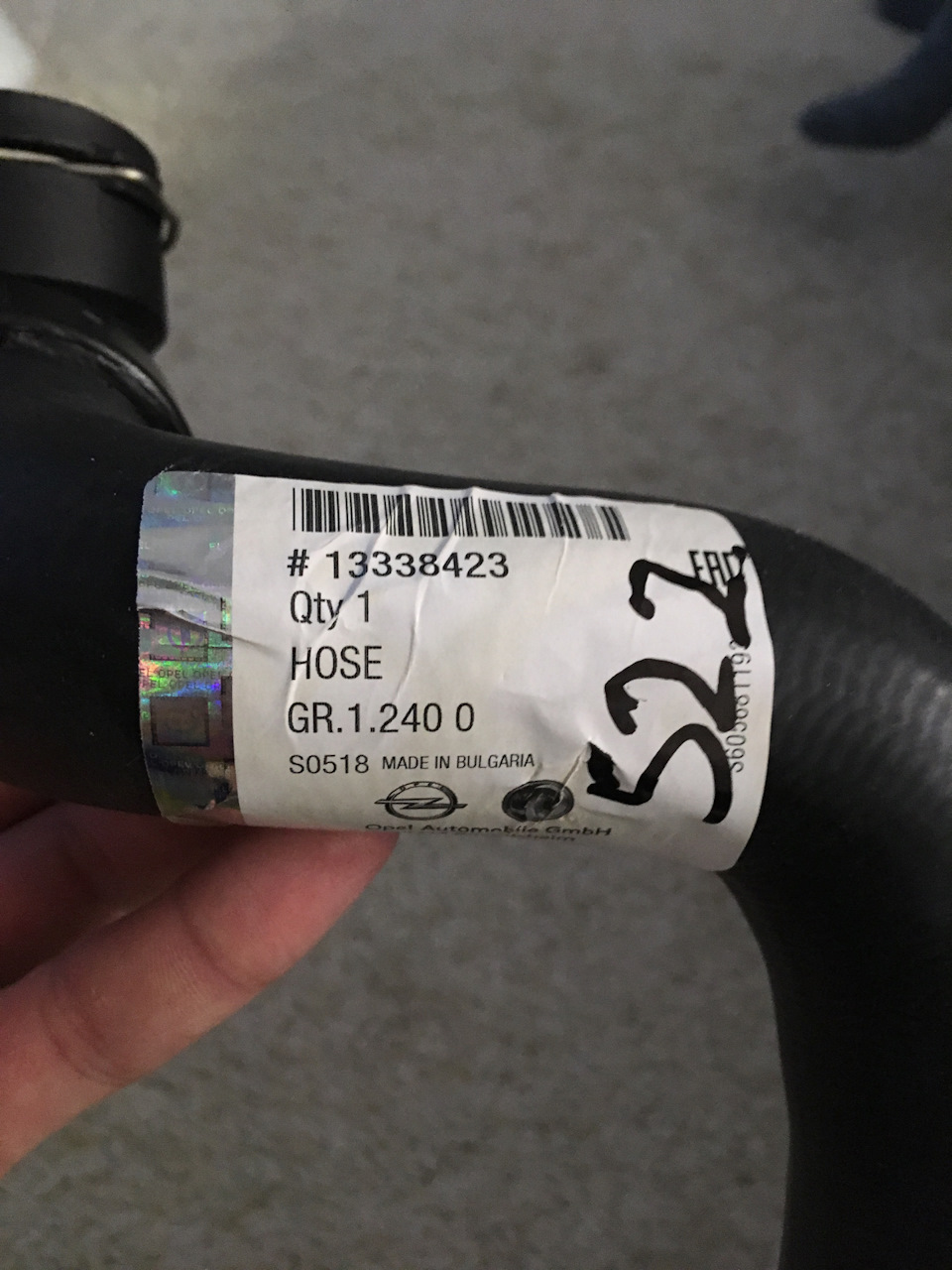 Замена термостата от инсигнии. — Opel Astra J, 1,6 л, 2013 года ...