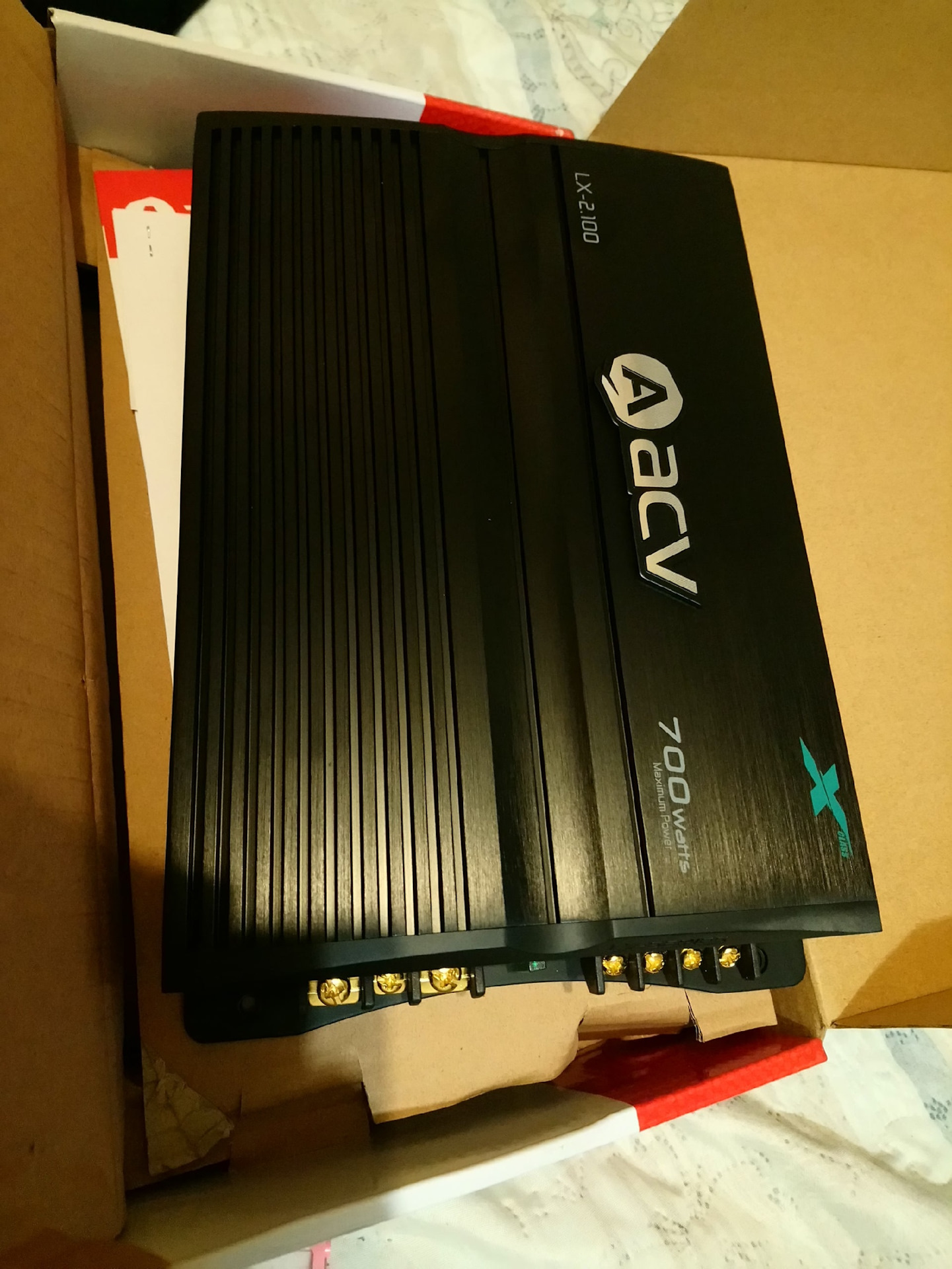 Усилитель ACV LX-2.100 — Citroen C4 (1G), 1,6 л, 2006 года | автозвук | DRIVE2