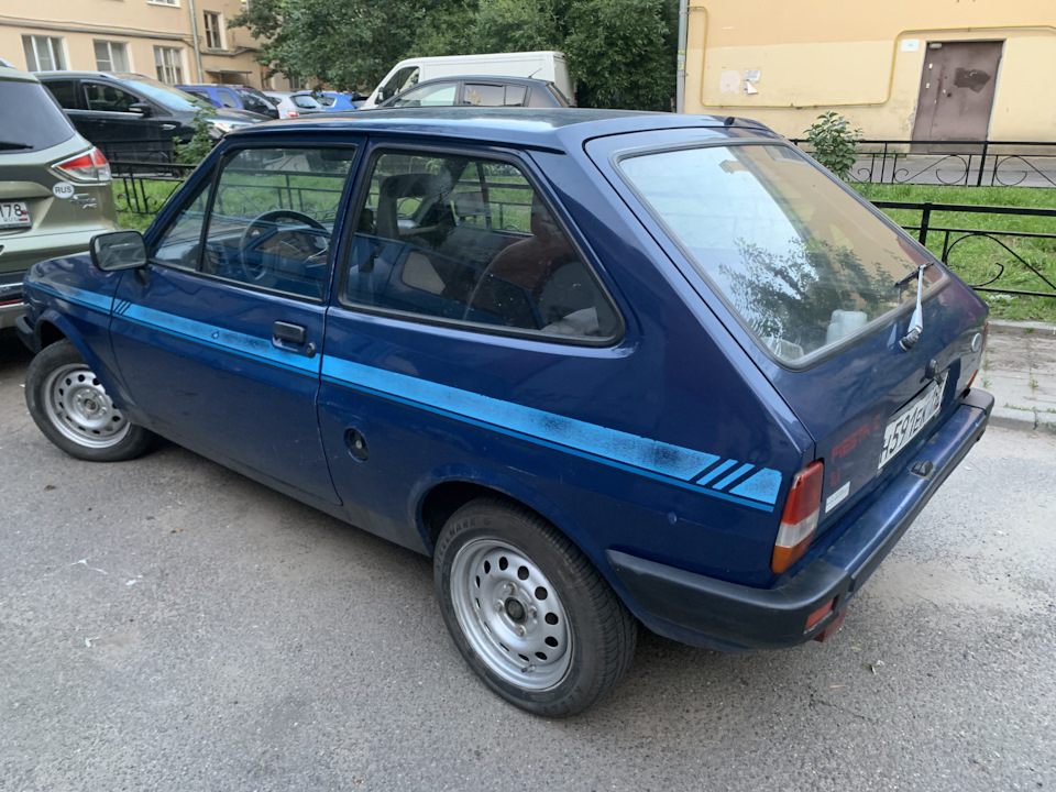 Новый мотор и прочие мелочи — Ford Fiesta (Mk II), 1,1 л, 1987 года ...