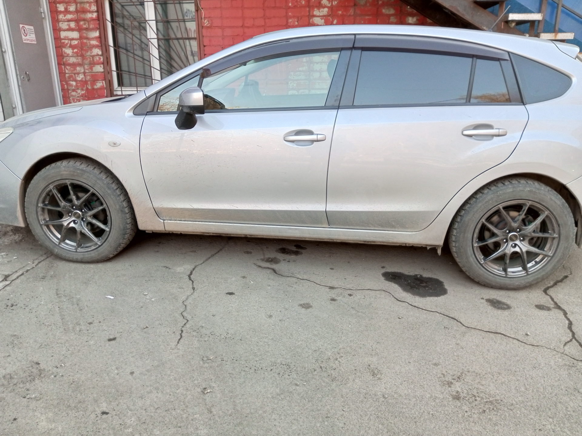 Переобулся на лето — Subaru Impreza (GJ, GP), 1,6 л., 2016 года | шины ...