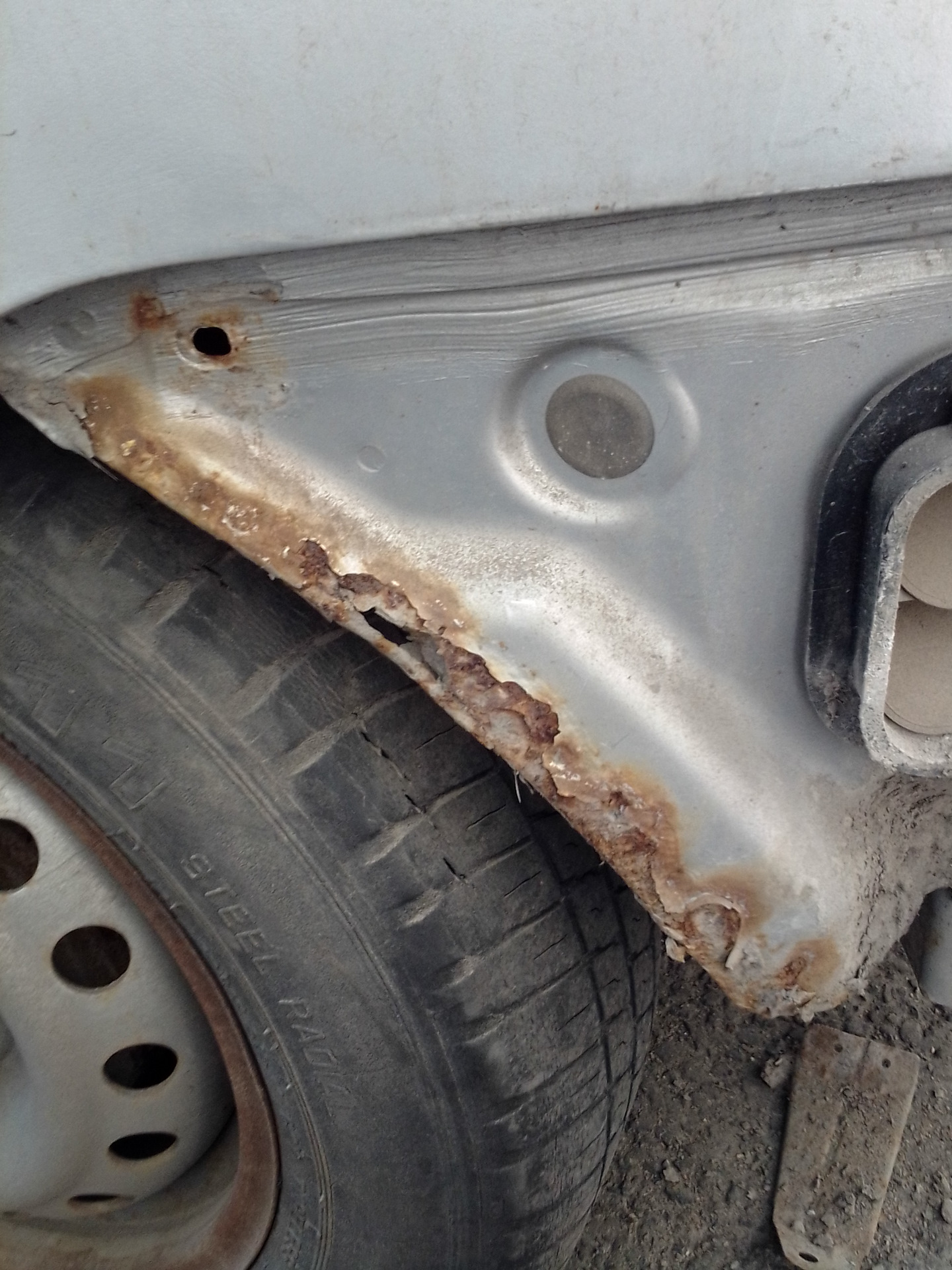 оцинковка, которая не смогла — Daewoo Lanos, 2 л, 2000 года | просто ...