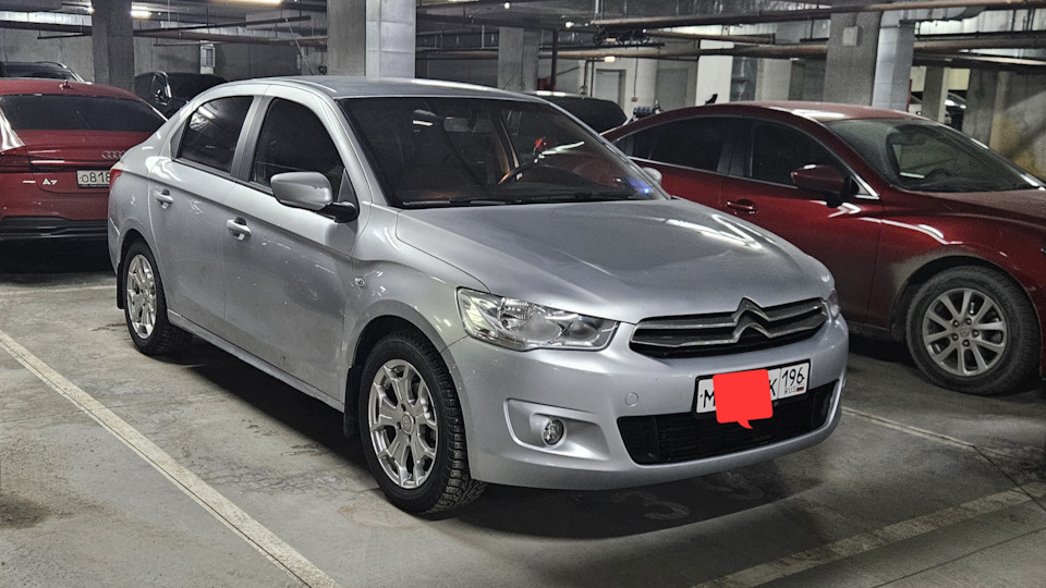 Citroen C-Elysee 1.6 бензиновый 2014 | Corgi-Car на DRIVE2