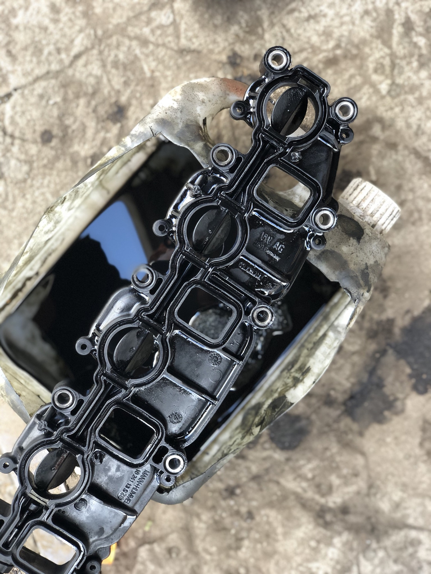 ТО 288000 + Замена впускного коллектора, ошибка P2009 — Volkswagen ...