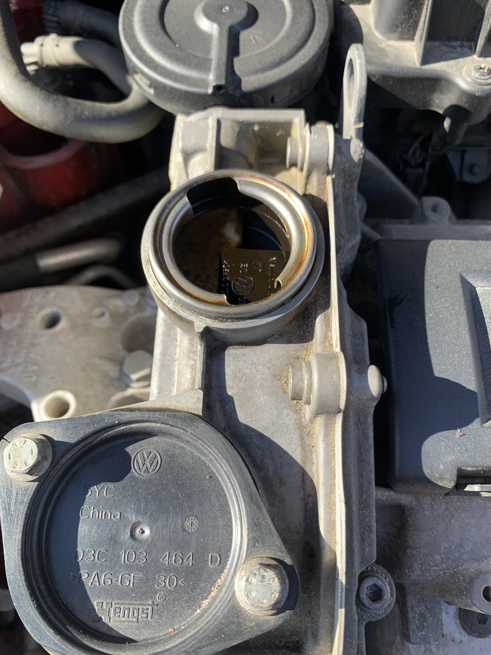 03C103464D Маслоотделитель VAG | Запчасти на DRIVE2