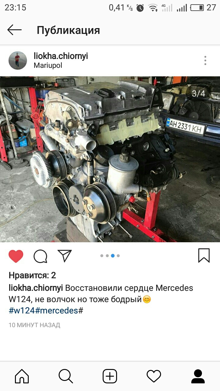 Пробило прокладку гбц прилип на ремонт двигателя — Mercedes-Benz E ...