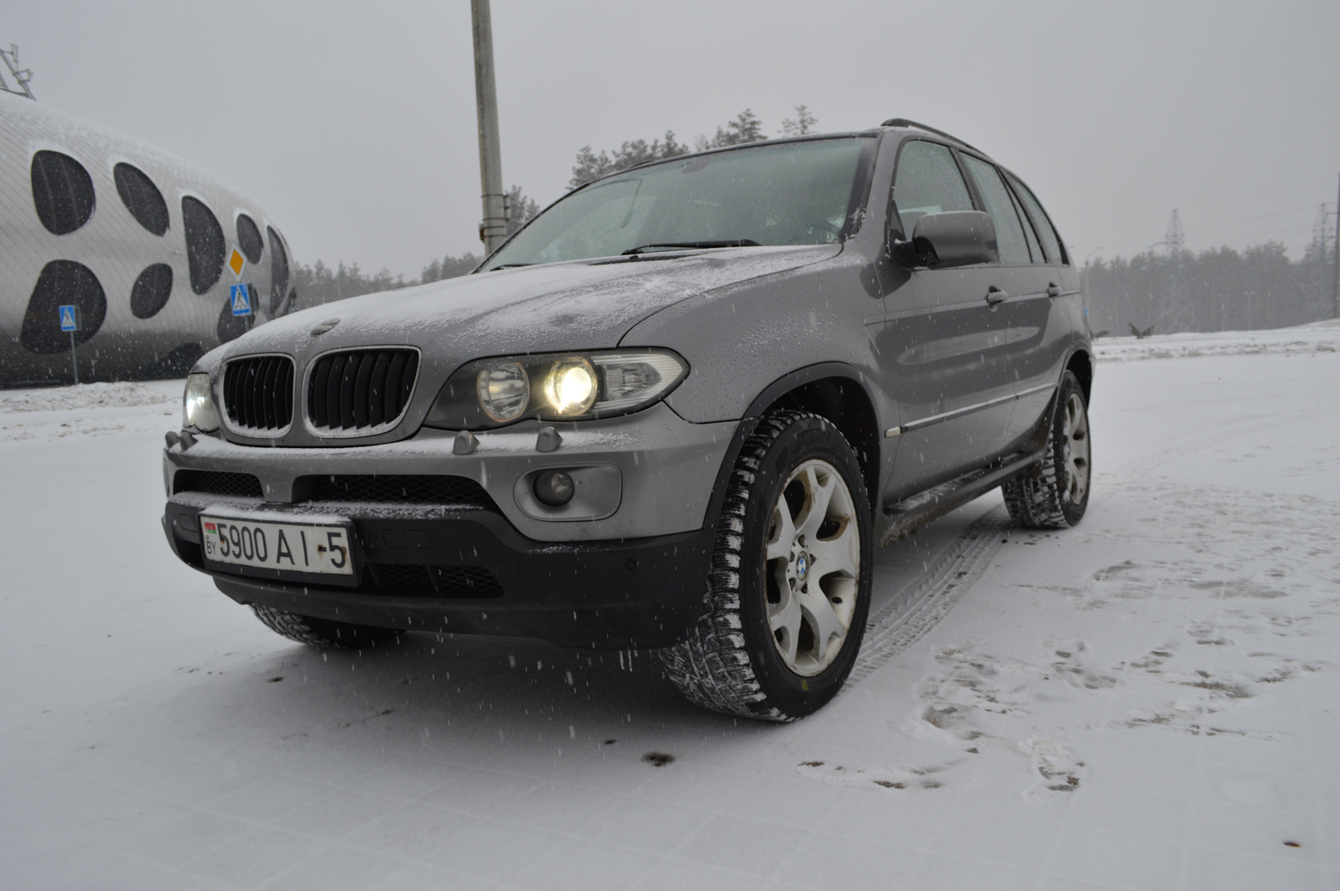 Не смог не удержаться…Snow X GO — BMW X5 (E53), 3 л, 2004 года | наблюдение | DRIVE2