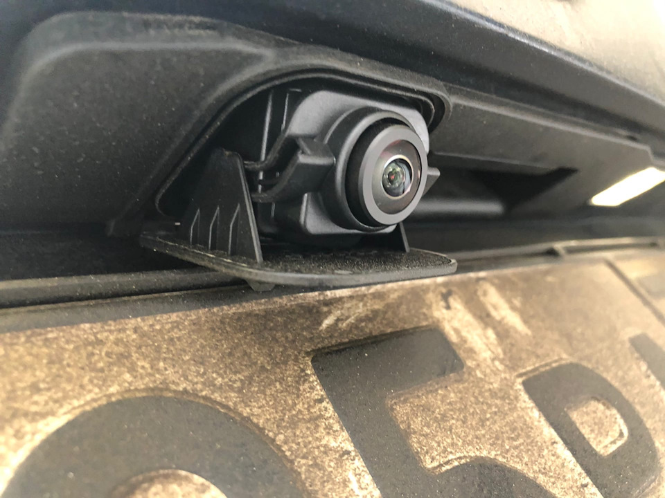 Моторизированная камера заднего вида. — Toyota Camry (XV50), 2,5 л ...