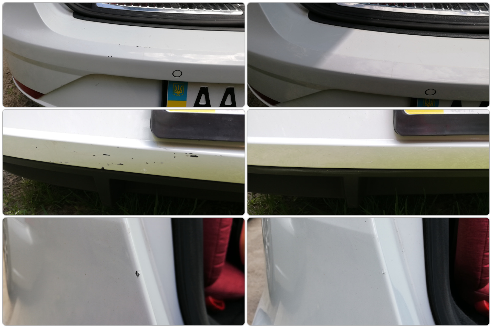 Запись №13. Закрашивание сколов и царапин (краска S9R / LS9R Blanco ...