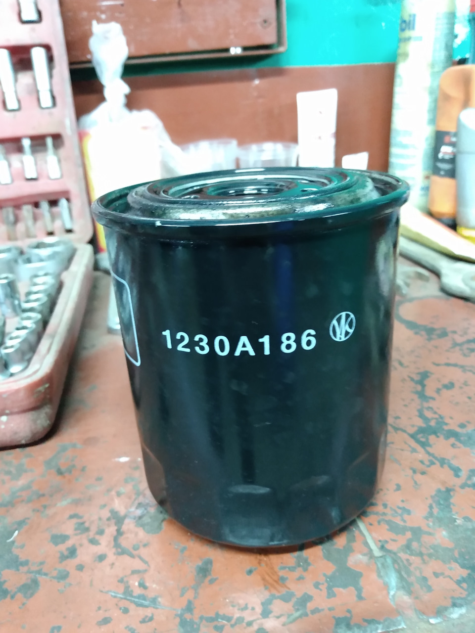 1230A186 Фильтр масляный Mitsubishi | Запчасти на DRIVE2