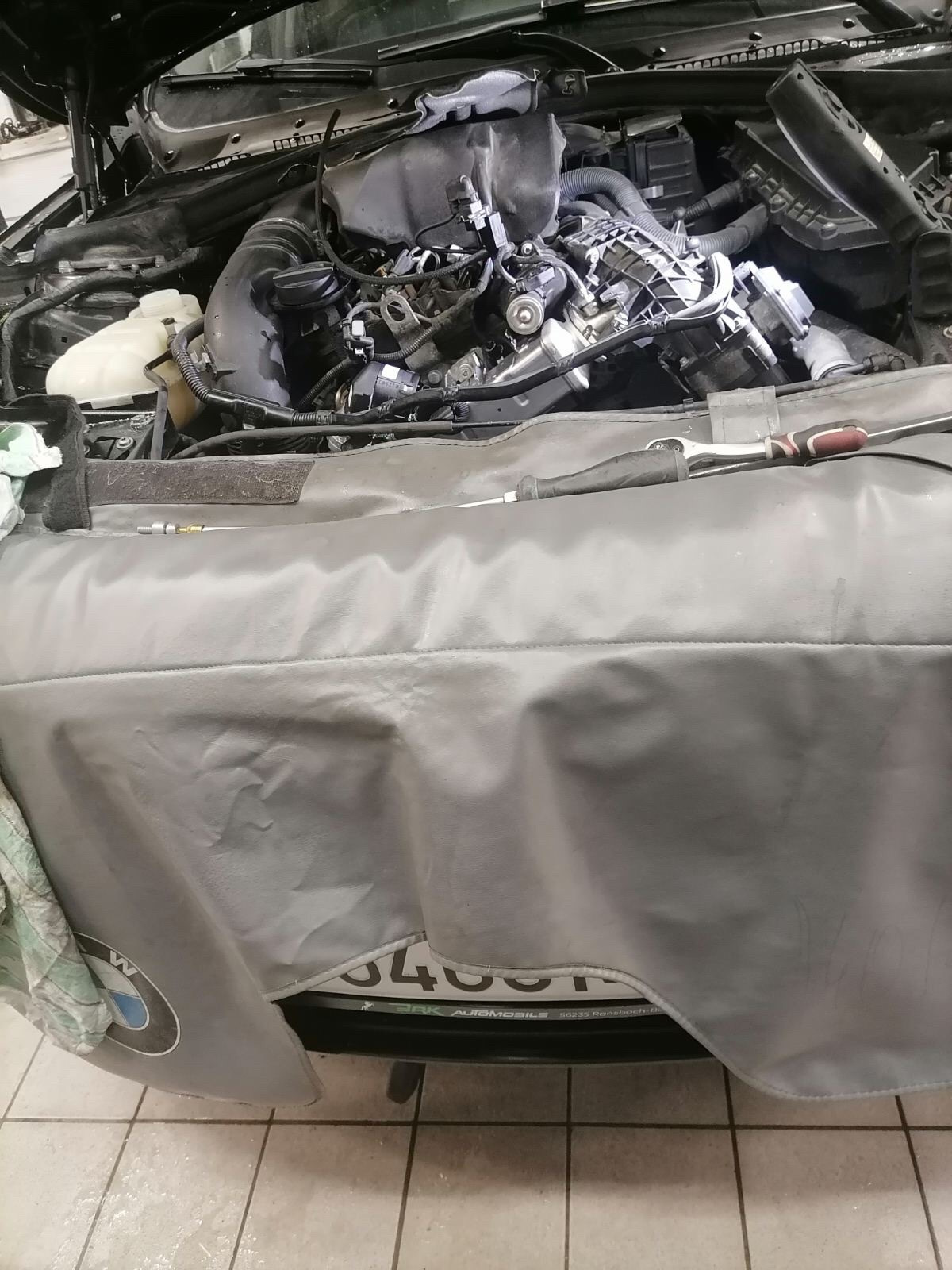 #4 Замена ЕГР BMW F30/F31 — (высокотемпературного) радиатора системы ...