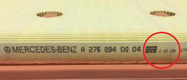 Что лежит в оригинале. — Mercedes-Benz M-Class (W166), 3,5 л, 2015 года ...