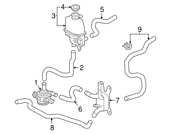 1647551010 Крышка расширительного бачка TOYOTA LEXUS | Запчасти на DRIVE2