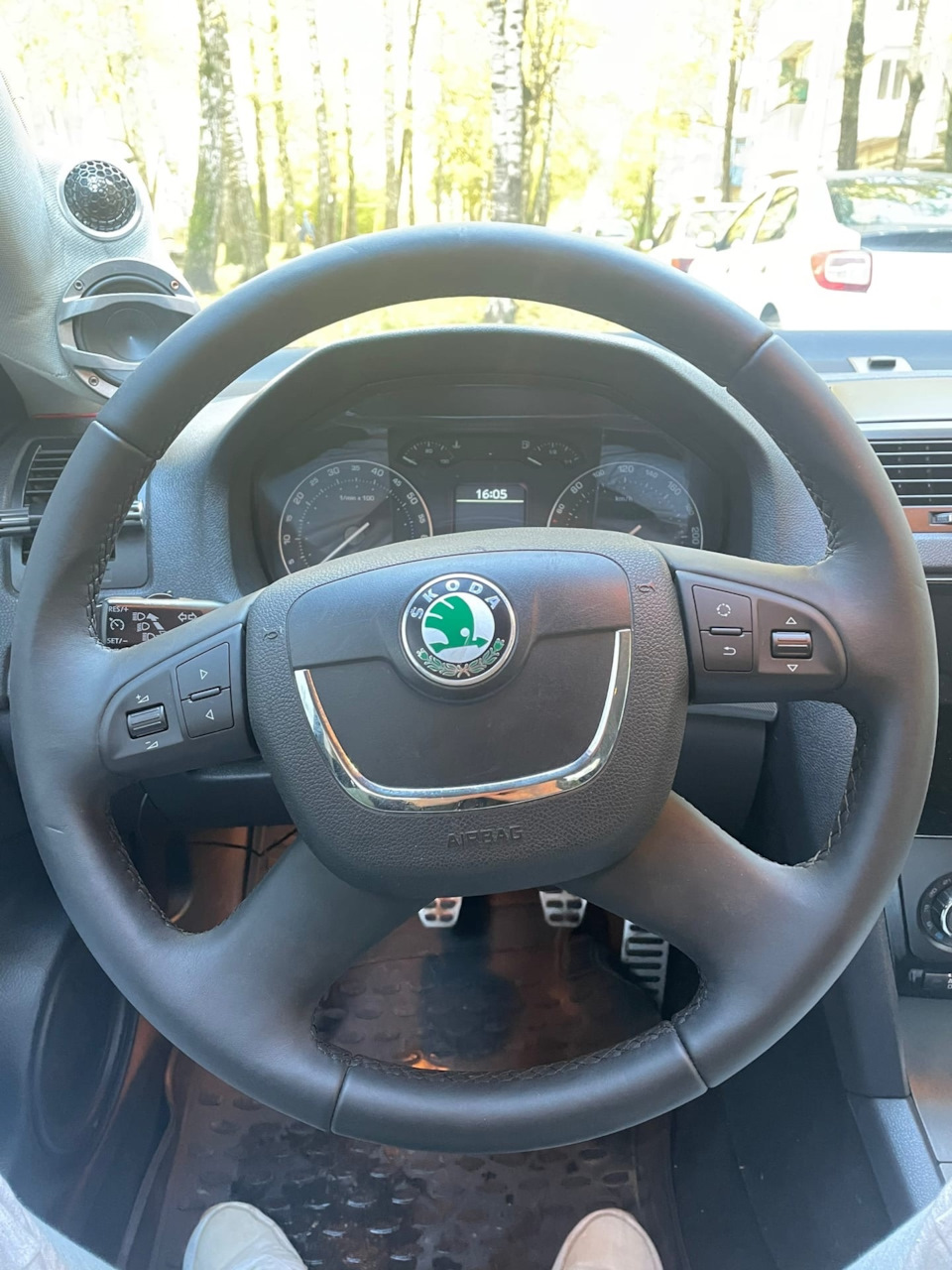 Мультируль от а5 FL — Skoda Octavia A5 Mk2, 1,6 л, 2007 года | стайлинг ...