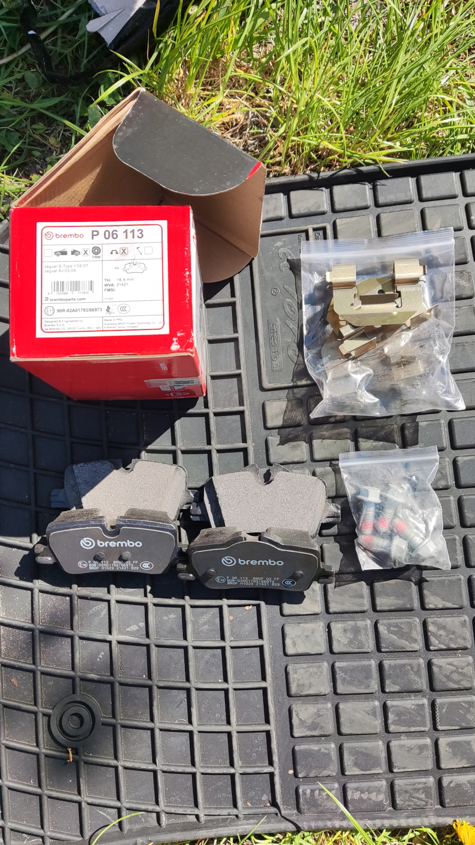 P06113 Колодки тормозные дисковые BMW G20 brembo | Запчасти на DRIVE2