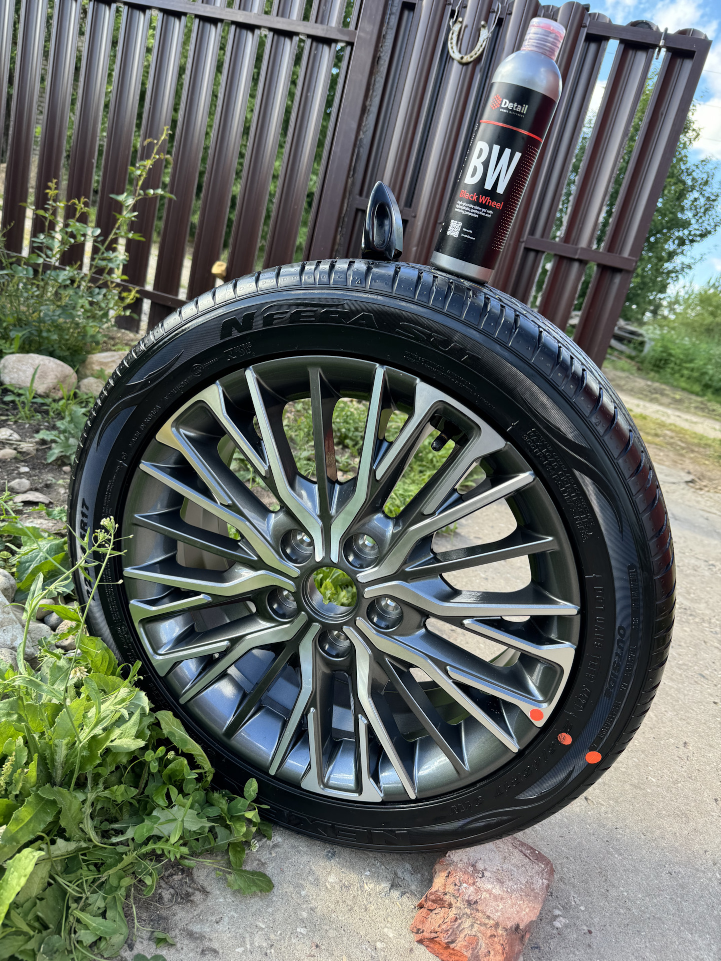 Новая запаска в машину r17 😳 — KIA Cerato (4G), 1,6 л, 2021 года ...