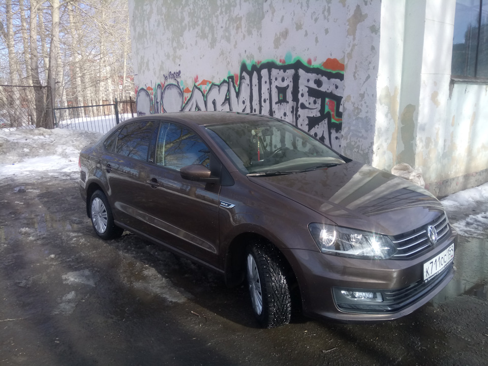 Операция "Антискрип". — Volkswagen Polo Sedan, 1,6 л, 2016 года ...