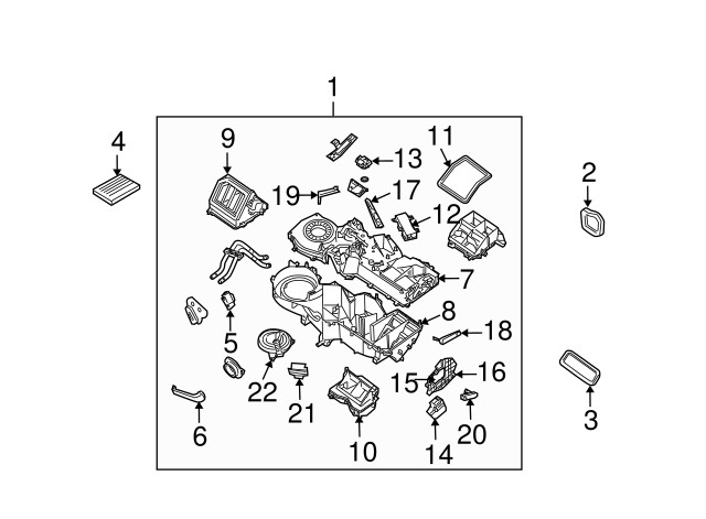 27151ZT00A Резистор отопителя NISSAN INFINITI | Запчасти на DRIVE2