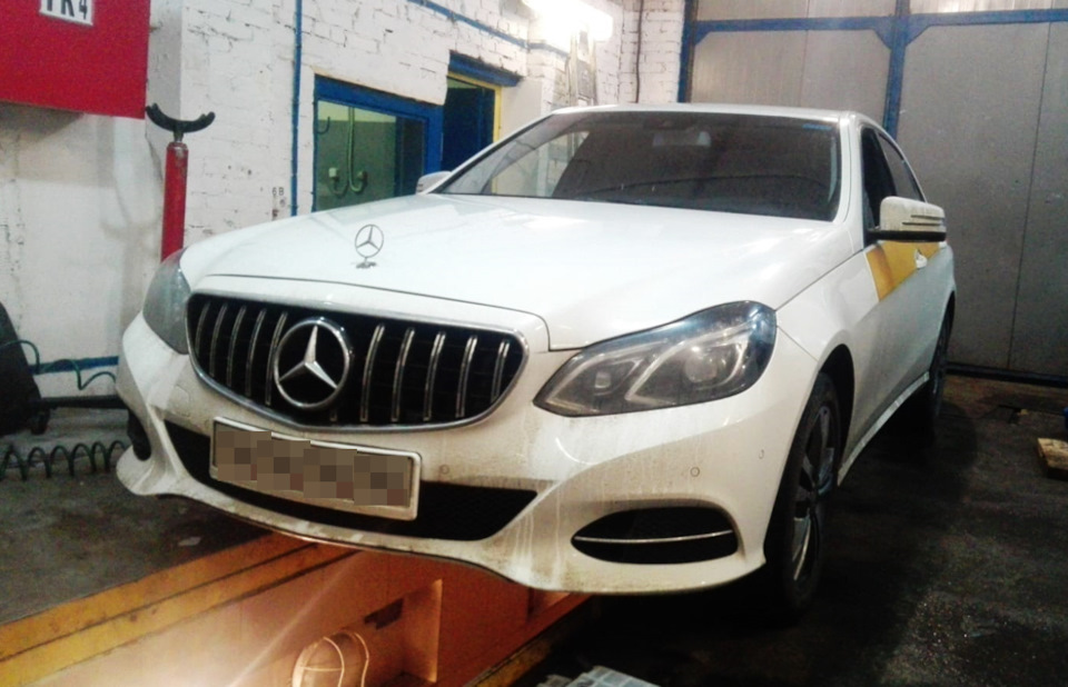 MB E-класс W212 — ошибка P0597 по термостату — DRIVE2