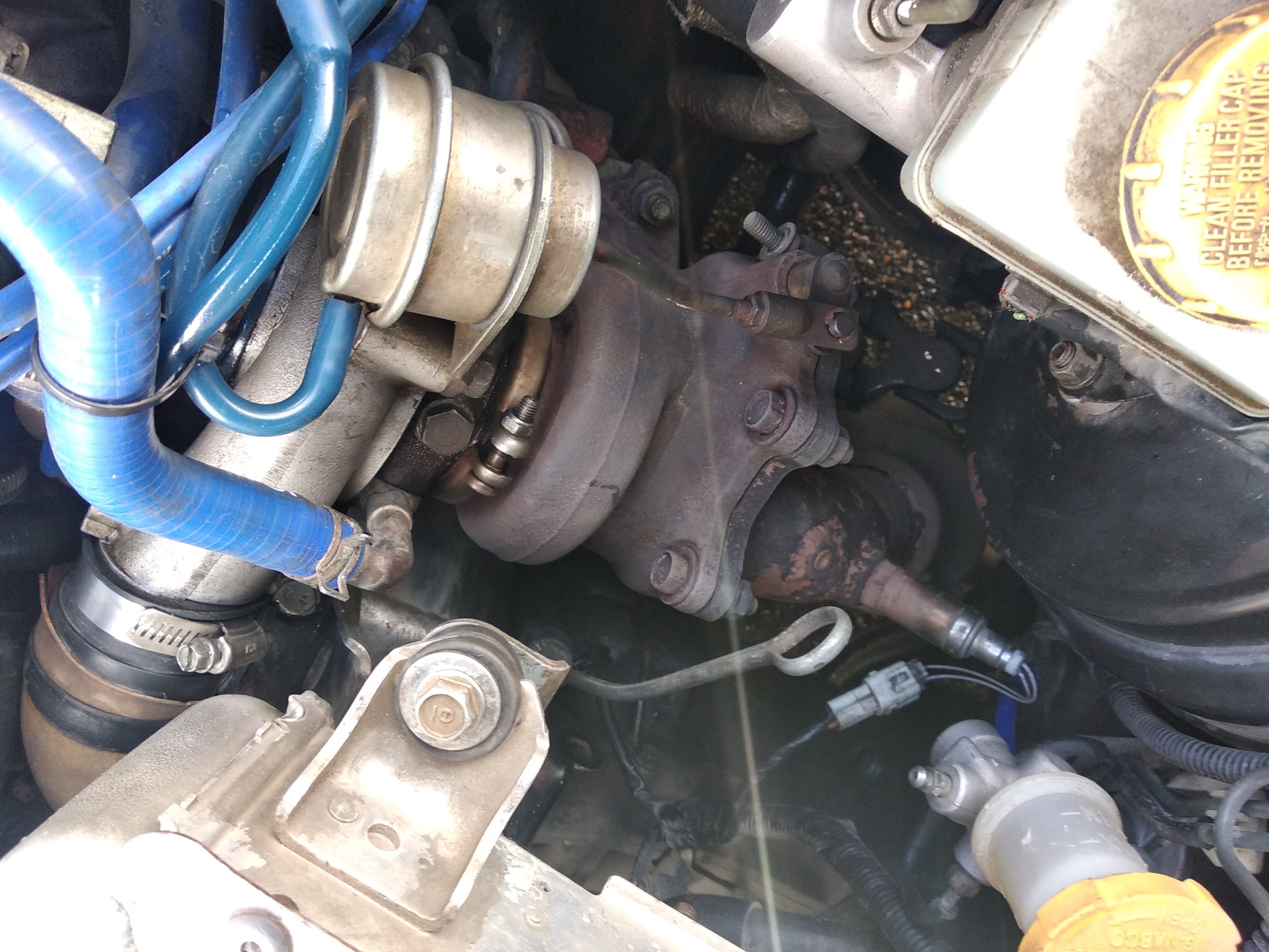 Td04L -> Td04HL — Subaru Forester (SF), 2 л, 1997 года | тюнинг | DRIVE2