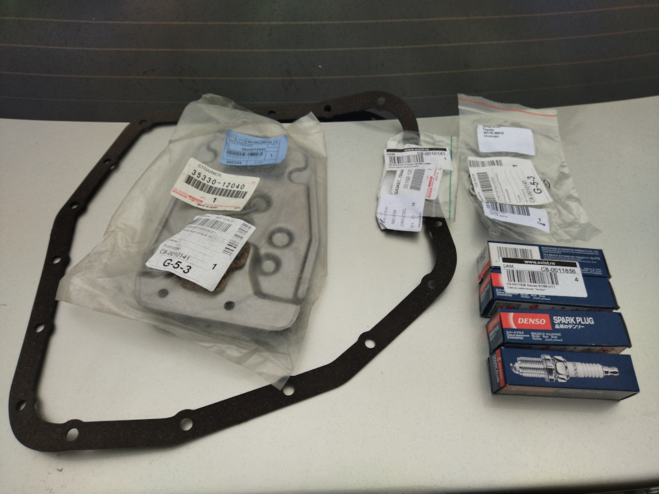 Частичная замена масла в коробке, стойки стабилизатора-амортизатора ...