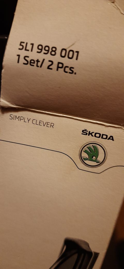 5L1998001 Щетки стеклоочистителя (комплект) SKODA YETI 5D SUV 09- VAG ...