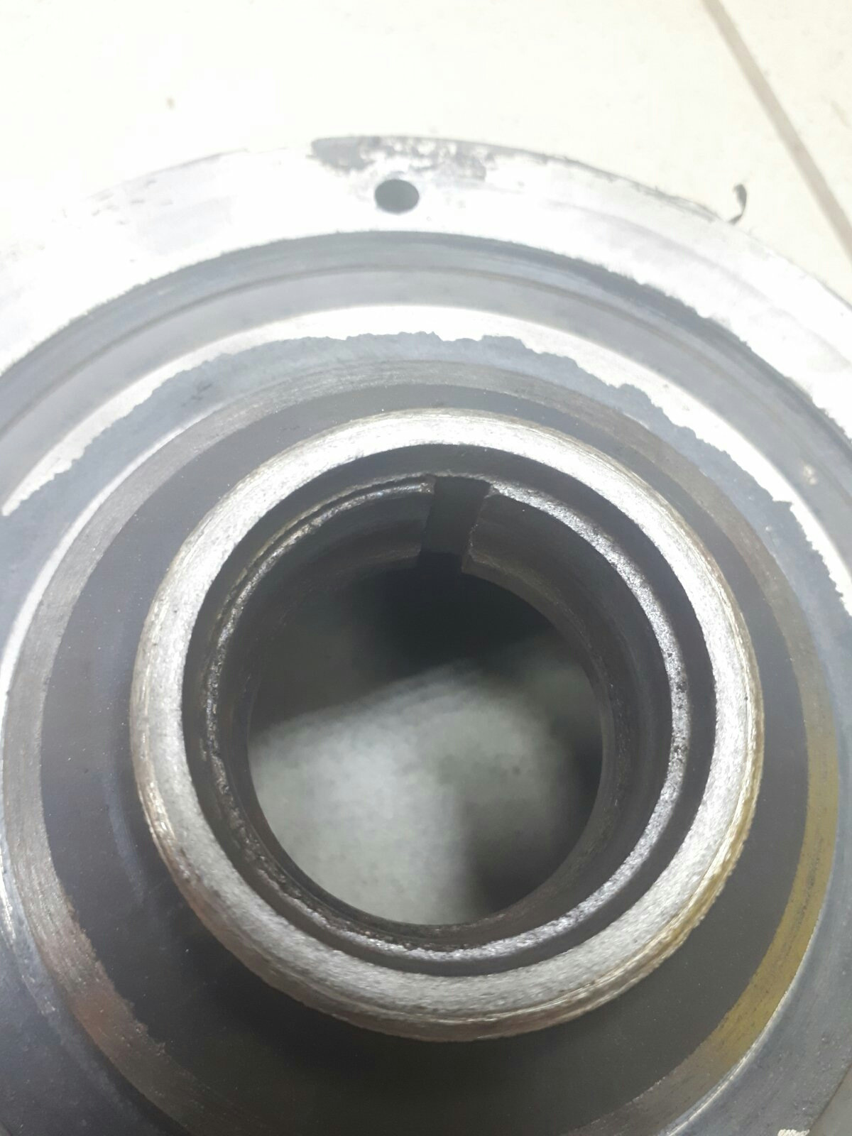 Шкиф коленвала — Mitsubishi L200 (4G), 2,5 л, 2008 года | поломка | DRIVE2