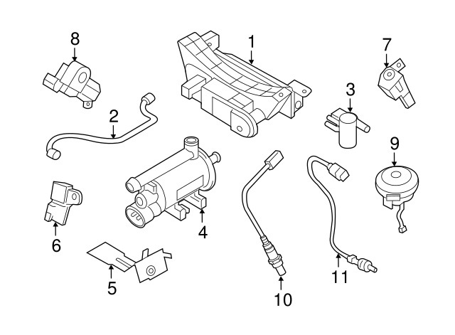 392102E400 КИСЛОРОДНЫЙ ДАТЧИК ДВИГАТЕЛЯ — ЭЛЕКТРОХИМИЧЕСКИЙ ЛЯМБДА-ЗОНД ...