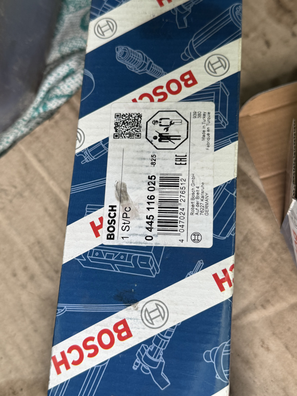 0445116025 ИНЖЕКТОР COMMON RAIL ЛЕГКОВОЙ BOSCH | Запчасти на DRIVE2