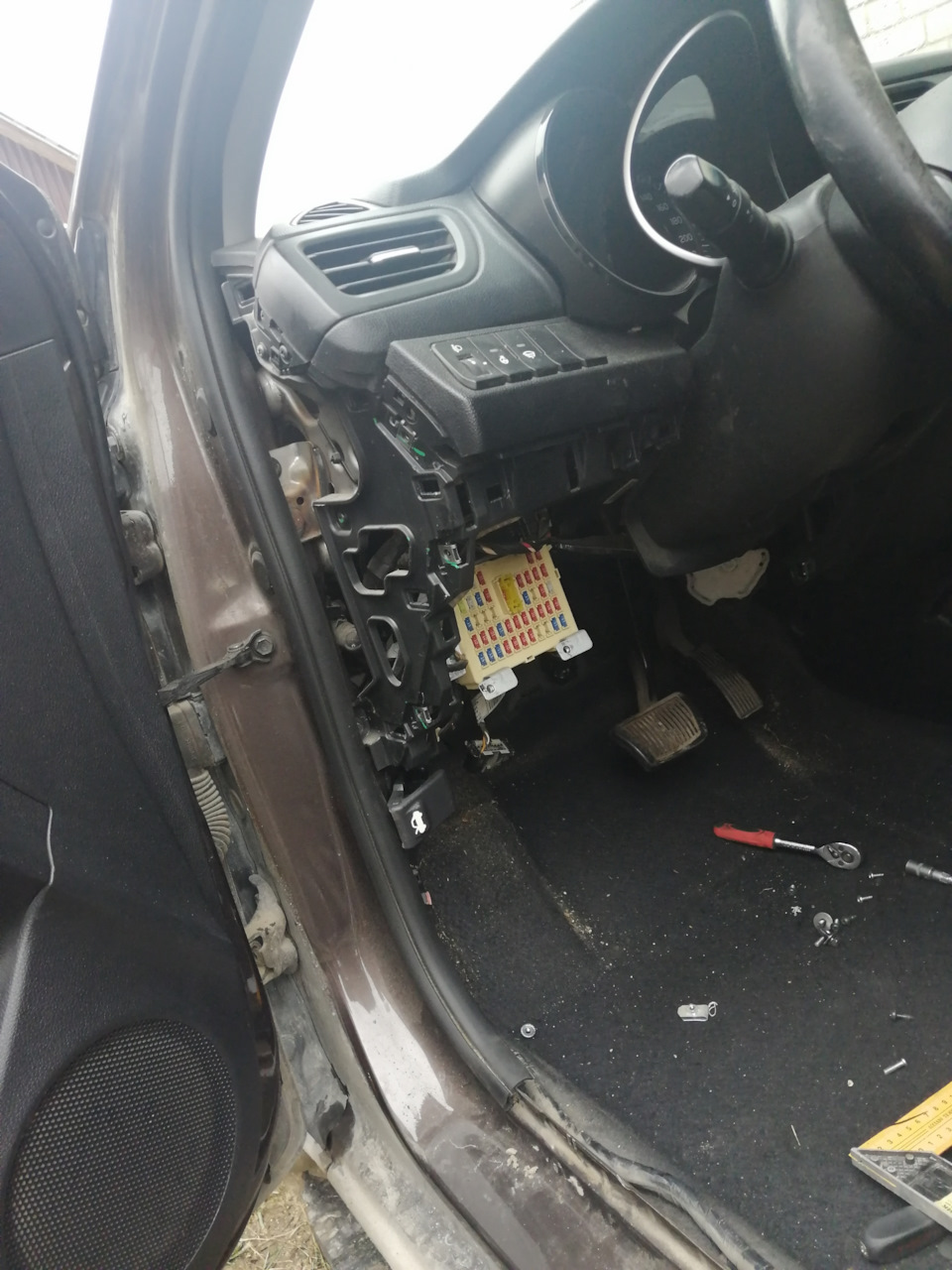 Заслонка печки — KIA Rio (3G), 1,4 л, 2015 года | просто так | DRIVE2