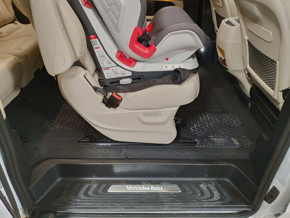 Ковры в салон — Mercedes-Benz V-Class (W447), 2,1 л, 2018 года ...