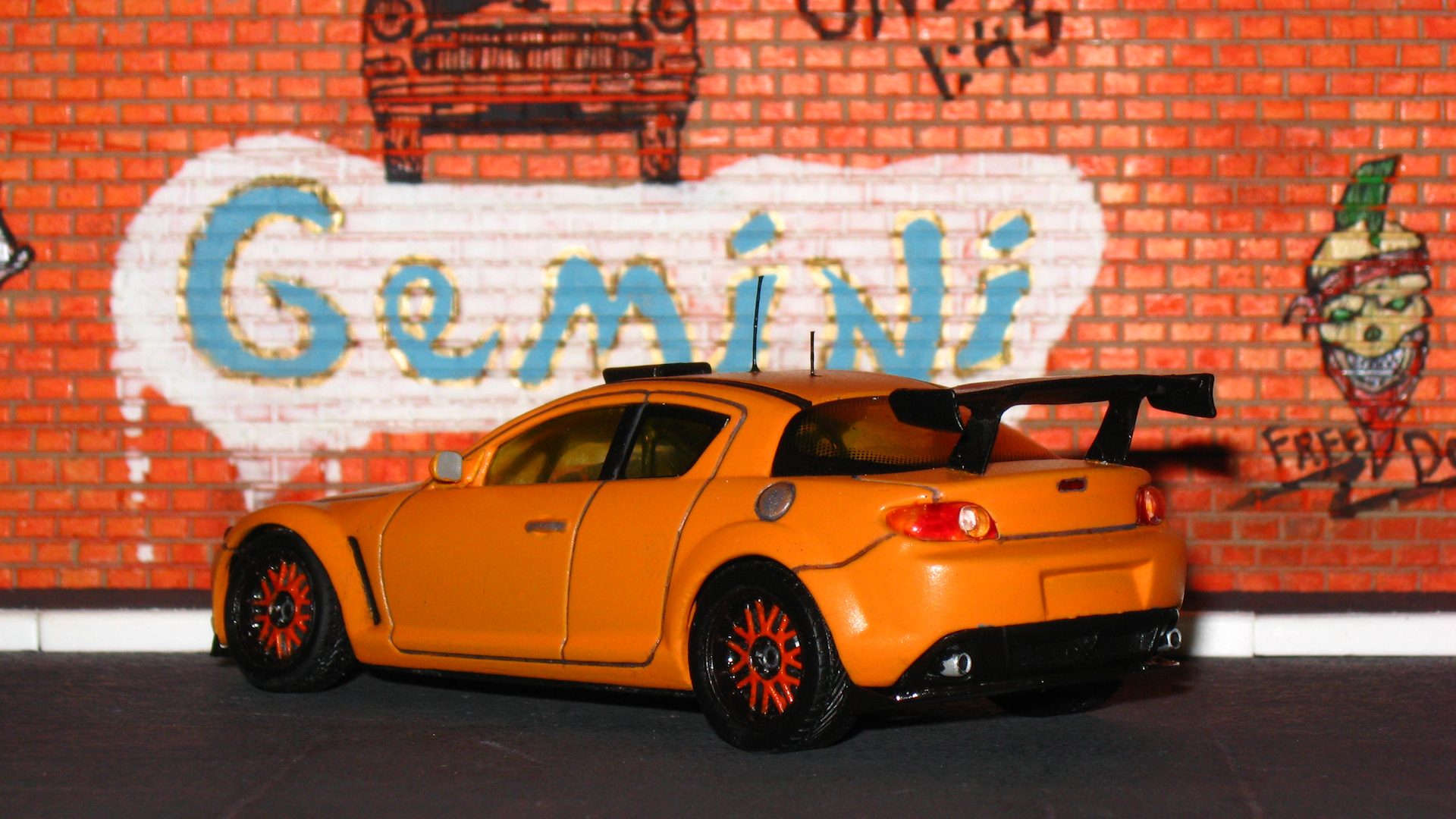 Mazda RX8 Street Charged Orange, масштаб 1/43 — DRIVE2