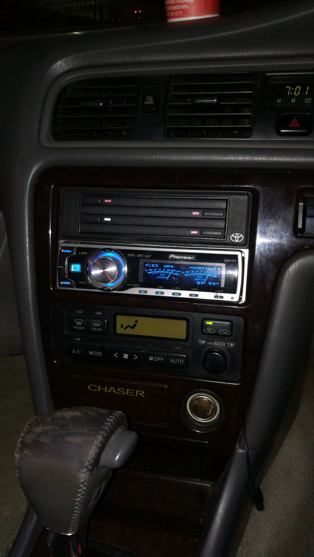 Магнитолла — Toyota Chaser (100), 2,5 л, 1997 года | автозвук | DRIVE2